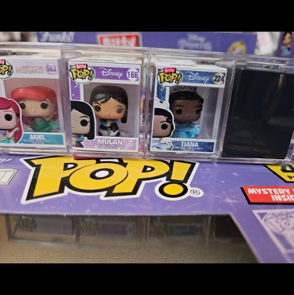 Funko | Toys | Princess Bitty Pop Ariel Mulan Tiana | Poshmark
